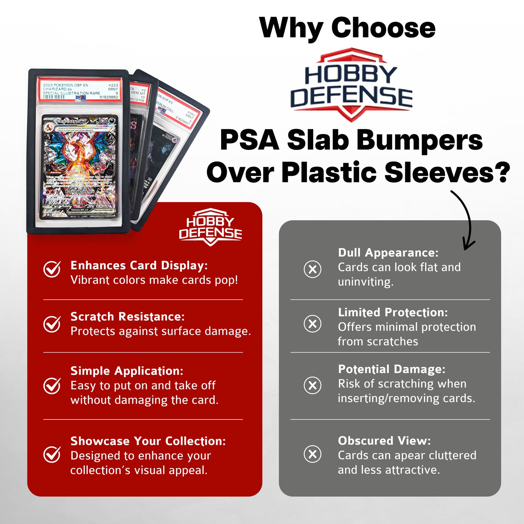 PSA - TPU - Gradient Slab Bumpers - 1PK – Hobby Defense